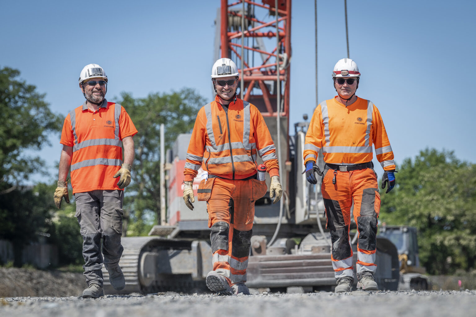 Compactage dynamique à Trélazé | Menard France